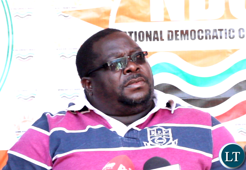 Former Zambian information minister Chishimba Kambwili jailed 5 months ...